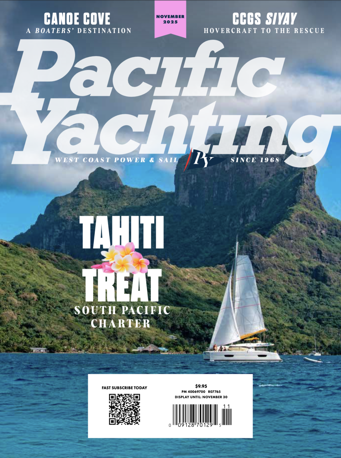 Sneak Peek: November PY - Pacific Yachting